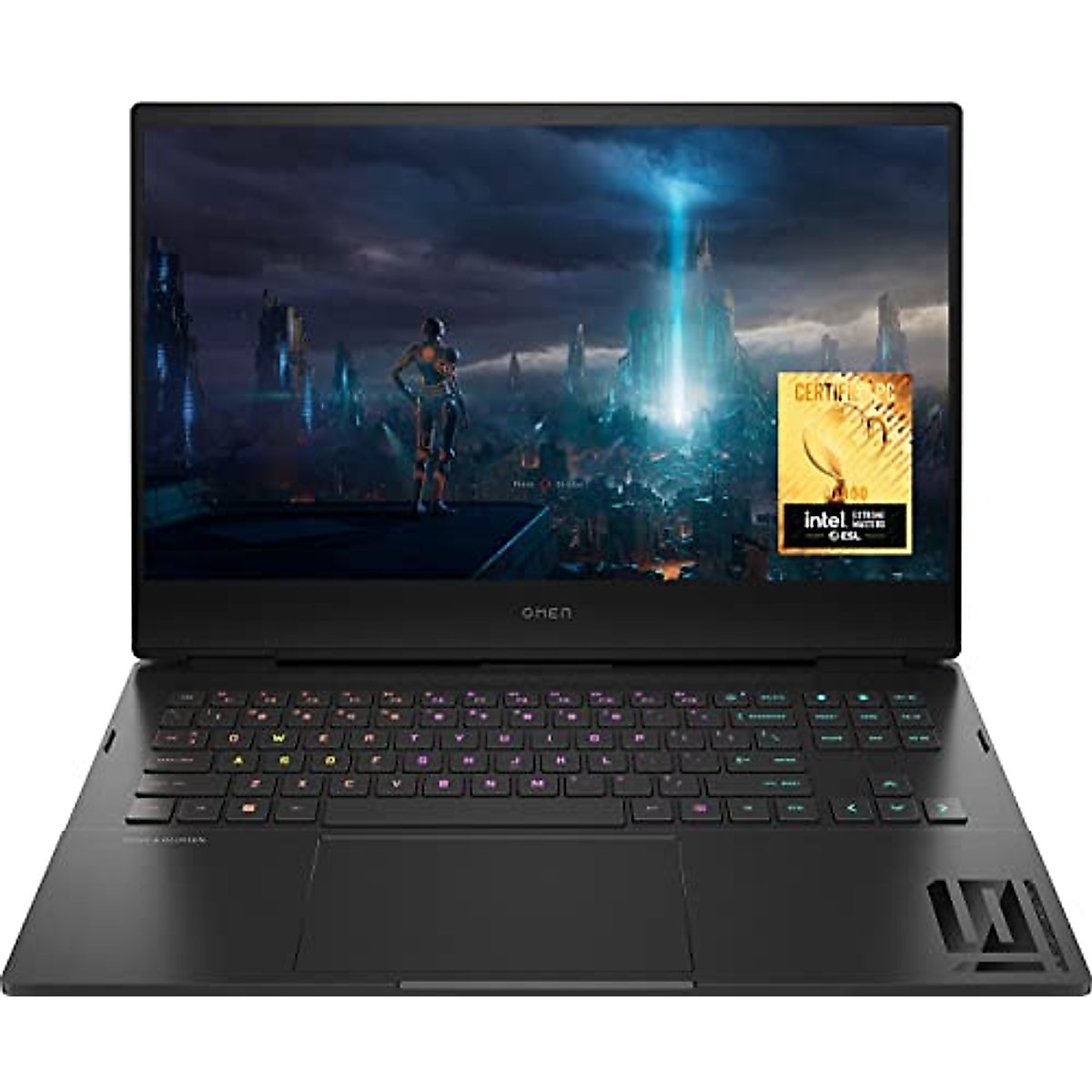HP 2022 Omen 16.1" 165 Hz IPS QHD Gaming Laptop 14-Core Intel i7-12700H 32GB DDR5 1TB NVMe SSD NVIDIA GeForce RTX 3060 6GB DTS Audio RGB KB WiFi AX Thunderbolt4 HDMI RJ45 Windows 11 Pro w/ RE USB