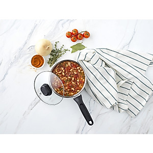 Good Cook 1.5 Quart Stainless Steel Sauce Pan With Lid