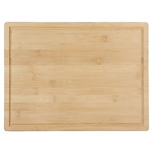 BambooMN Heavy Duty Premium Bamboo Cutting Board - 15.75" x 11.75" x 0.75" - Grooved - 10 Pieces