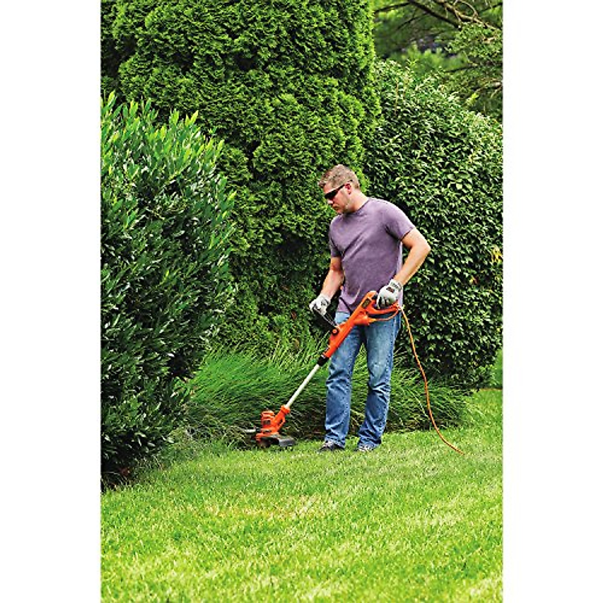 BLACK+DECKER String Trimmer, Electric, 14-Inch (BESTE620FF)