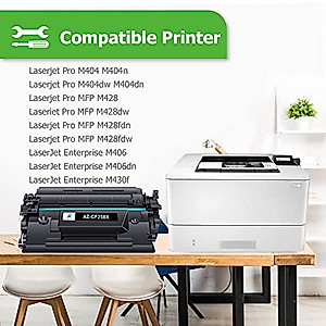 Aztech Compatible Toner Cartridge Replacement for HP 58X CF258X 58A CF258A Laserjet Pro M404n M404dn MFP M428fdw M428dw Printer (Black, 4-Pack)