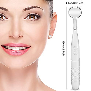 Dental Mirror with Light Teeth Inspection LED Mirror Anti-Fog Mouth Mirror MM380 Dentist Oral Care Tool