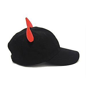 123Arts Devil Horn Baseball Cap