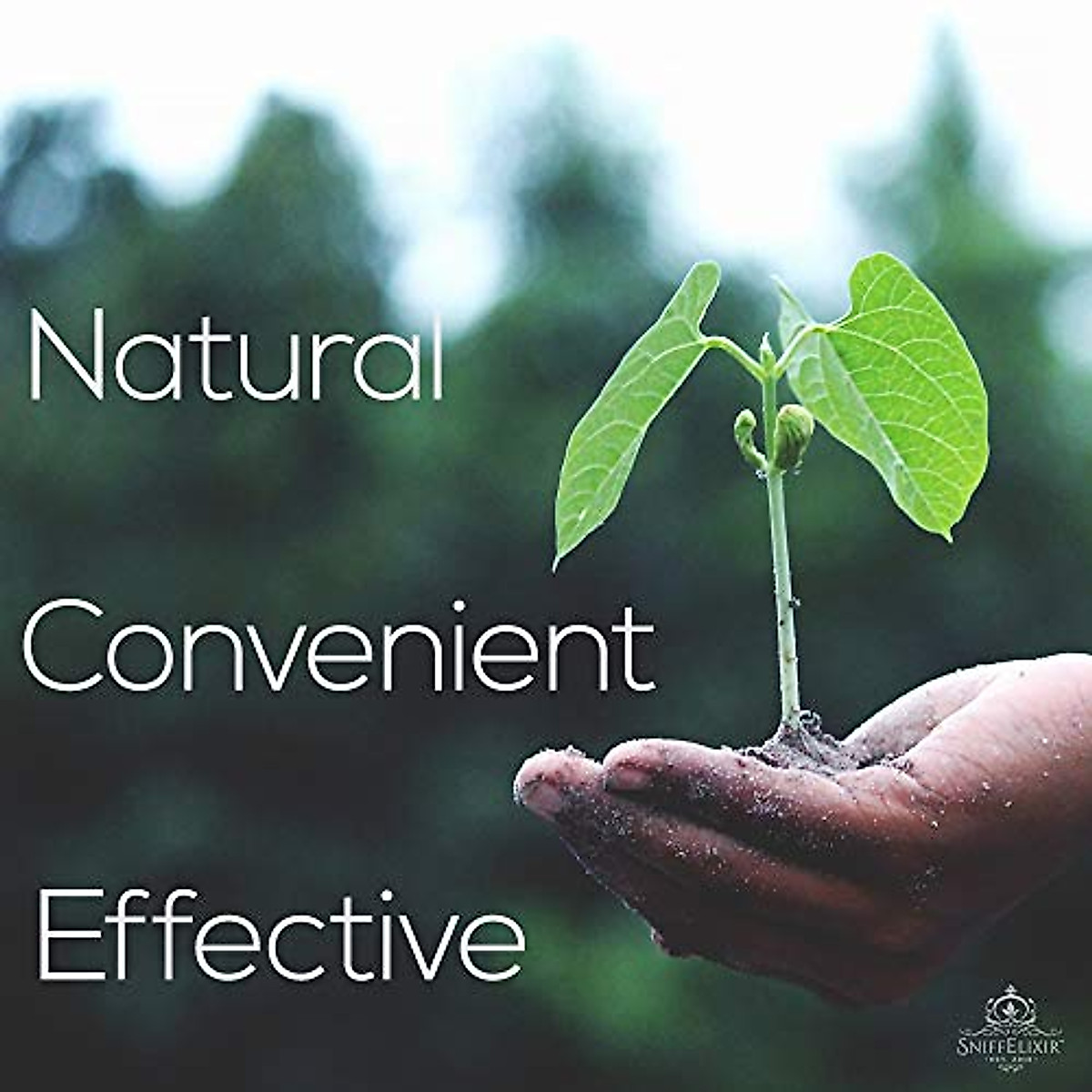 Sinus Relief Aromatherapy Nasal Inhaler - Relieves Severe Congestion, Pressure, Pain, Stuffy Nose - Open Sinuses & Breathe Right - Undiluted Organic Essential Oil Blend Diffuser Sniffer Stick