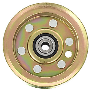 q&p Outdoor Power 173437 Idler Pulley Replaces 42" AYP Craftsman Poulan 173437 131494 155191104360X 165888 532104360 532131494 Idler Pulley