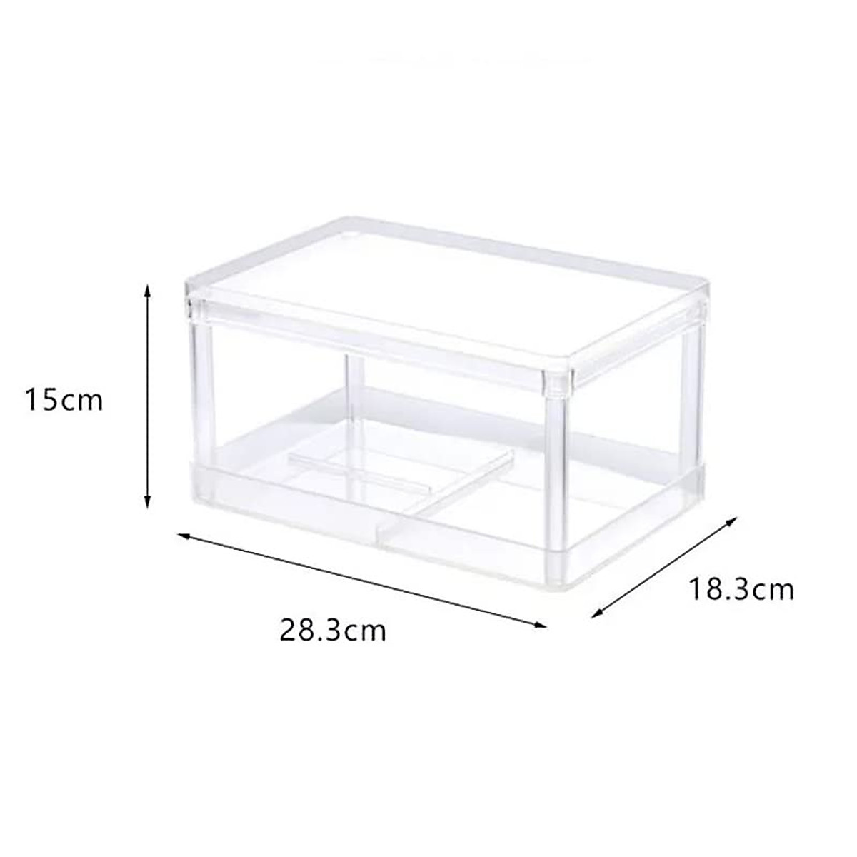 TJLSS Multifunctional Storage Rack Double Storage Rack Desktop Storage Rack Plastic Desk Storage Rack