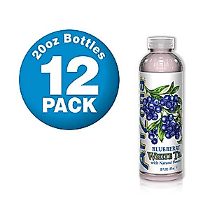 AriZona Blueberry White Tea - Premium Brewed Iced Tea, 20 Fl Oz (Pack of 12)