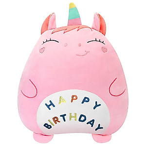 EHENOY Stuffed Animals for Girls, 12" Birthday Plush Pillows Toys Soft Plush Toys Pink Cute Plushies Gifts for Women Girls Kids Teens