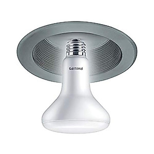 Philips LED Flicker-Free Frosted Dimmable BR30 Light Bulb - EyeComfort Technology - 650 Lumen - Daylight (5000K) – 7.5W=65W - E26 Base - Ultra Definition (Old Version) - Indoor – 6-Pack