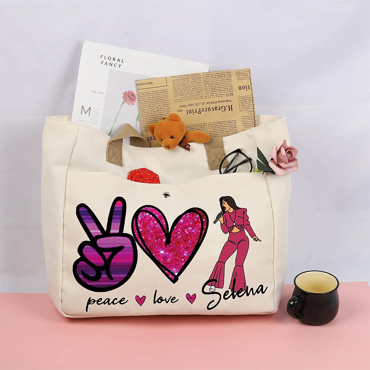 BLUPARK Song Makeup Bag - Singer Inspired Cosmetic Bag - Music Gift