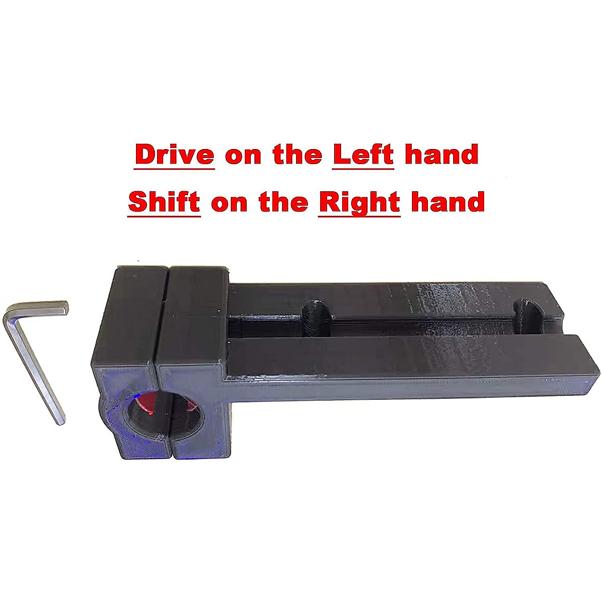 Linzhen Gearshift Shifter Support Mount RHD TH8A Bracket for Playseat Challenge Chair G25 G27 G29 G920 Accessories (Right Hand Drive)