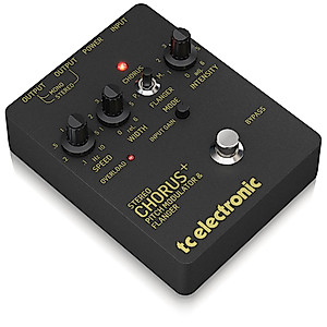 TC Electronic Guitar Chorus Effects Pedal, Black (SCF Gold)