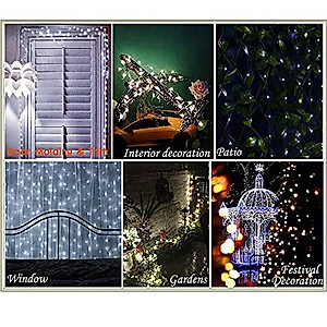 Toxz home products Solar Powered Copper Wire Light String Decor,8 Light Modes for Fairy Party Decor,22M 200LED,8 Hours Working Time(Ship from US!)