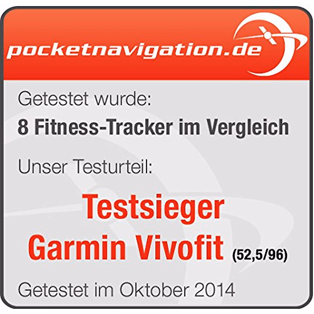 Garmin Vivofit Fitness Band - Black w/o ant stick (Renewed)