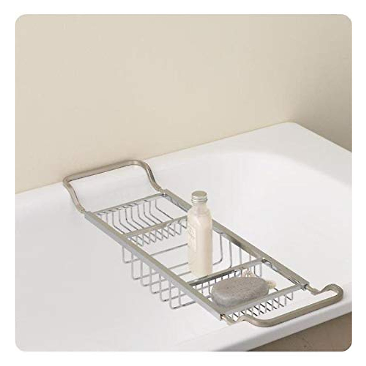 Valsan Essentials Solid Brass Bath Caddy Finish: Polished Nickel