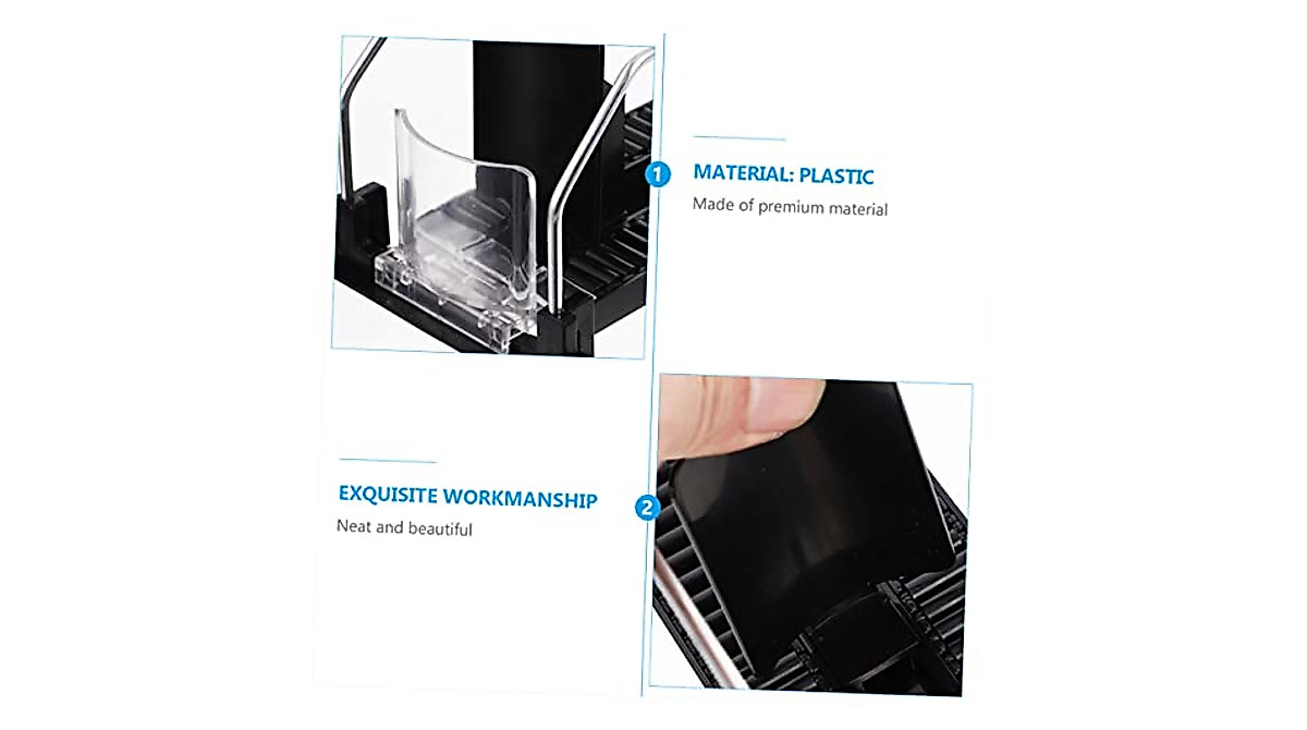 ULTECHNOVO 4-Piece Drink Propeller Organizer for Fridge & Vending