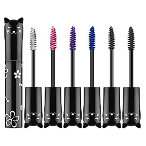 Ownest 6 Colors Mascara Set,Colorful Mascara Waterproof Long Lasting Thick Mascara Rainbow Color Fiber Charming Masacara
