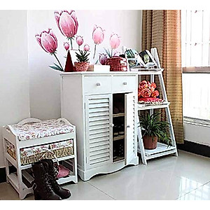 N/A Shoe Cabinets Shoe Rack Home Furniture Solid Wood Chaussure Country Style Shoe Shelf Sale