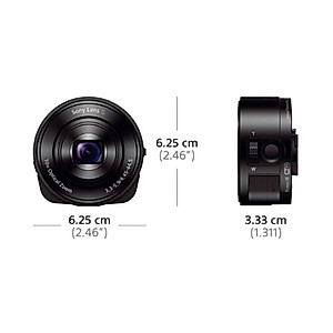 DSC-QX 10 B DSCQX10B.CE7 - Sony Cyber-Shot - International Version (No Warranty)