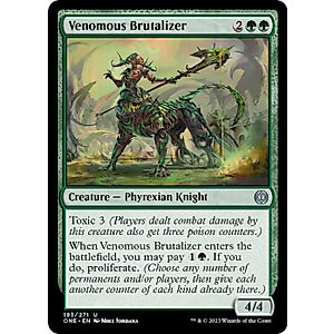 Magic: the Gathering - Venomous Brutalizer (193) - Phyrexia: All Will Be One