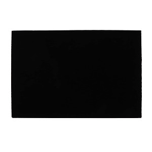 Greensen Soft Velvet Liner 10 Pcs Self Adhesive Black Flock Liner for Jewelry Drawer Craft Cabinets DIY Art Craft 29.5 x 21cm