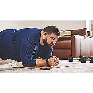 Fitbit Charge 5 Infinity Accessory Band, Official Product, Black, Large