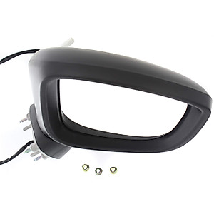 Kool Vue Driver & Passenger Side Power Mirrors for Toyota Yaris iA 2017-2018 With Signal Light Paintable
