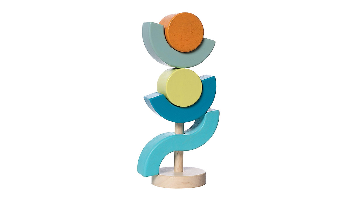 Manhattan Toy Boom Shock-A-Locka Stacking Toy for Toddlers