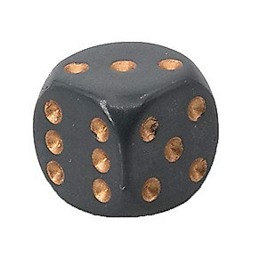 Chessex Dice DND Dice Set-Chessex D&D Dice-12mm Opaque Dark Grey and Copper Plastic Polyhedral Dice Set-Dungeons and Dragons Dice Includes 36 Dice – D6, Various (CHX25820)