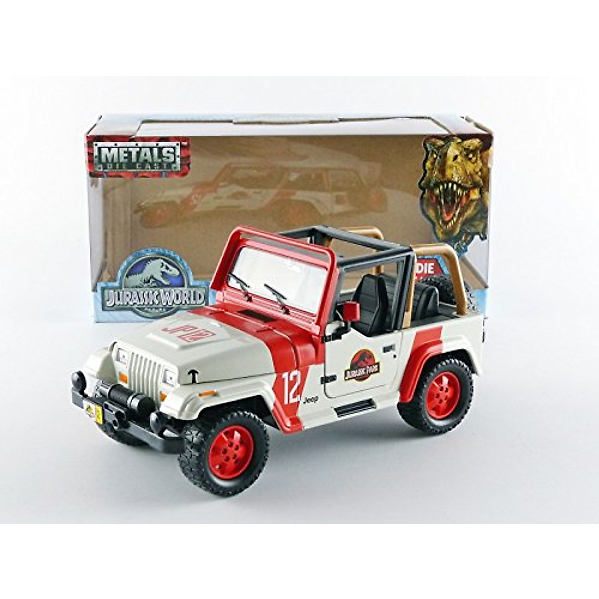 Jeep 1992 Wrangler Jurassic World Movie 1/24 by Jada 97806