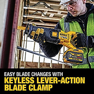 DEWALT FLEXVOLT 60V MAX* Reciprocating Saw, Cordless Kit (DCS389X2)