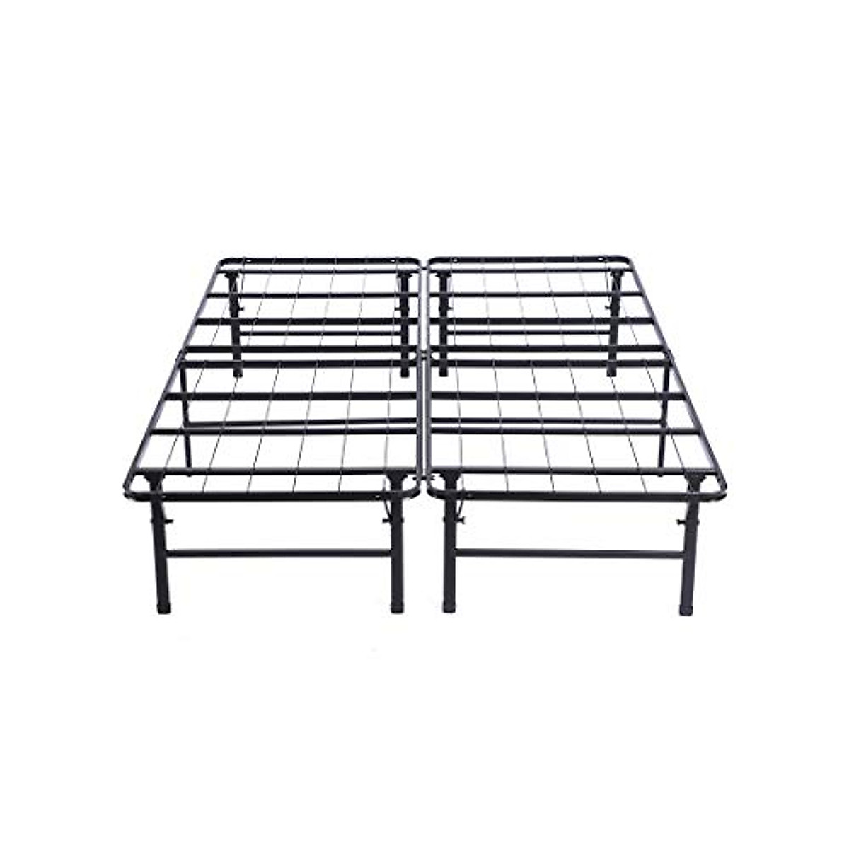 V&LX 14 Inch Tall High Easy-Assembly / No Tool Needed to Assemble / Bed Frame/ No Box Spring Needed (Modern,Cal King)