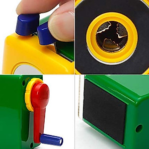 Parrot Medium Manual Pencil Sharpener Heavy Duty for School Classroom, Office, Home TPPQ09113