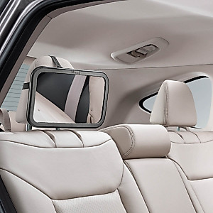 Tissip Rearview Baby Mirror Backseat Mirror for Baby, Shatterproof Glass and Adjustable, Great for Seeing The Baby