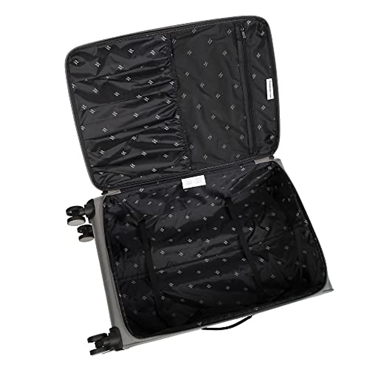 it luggage Census 32" Softside Checked 8 Wheel Spinner, Grey Skin