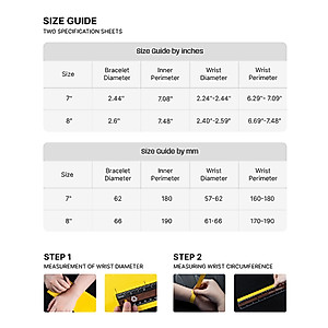 COPPERTIST.WU Cuff Bracelets for Men Women | Double Snake Twisted Brass Open Bangle Jewelry Gifts (S)