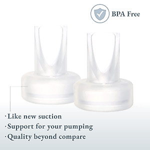 Ameda Replacement Valves | 2 Count | BPA and DEHP Free | HygieniKit Breast Pump Parts | Ameda Pump Parts | Ameda Breast Pump Parts | Compatible with MYA Joy, MYA Joy Plus and Pearl Breast Pumps…
