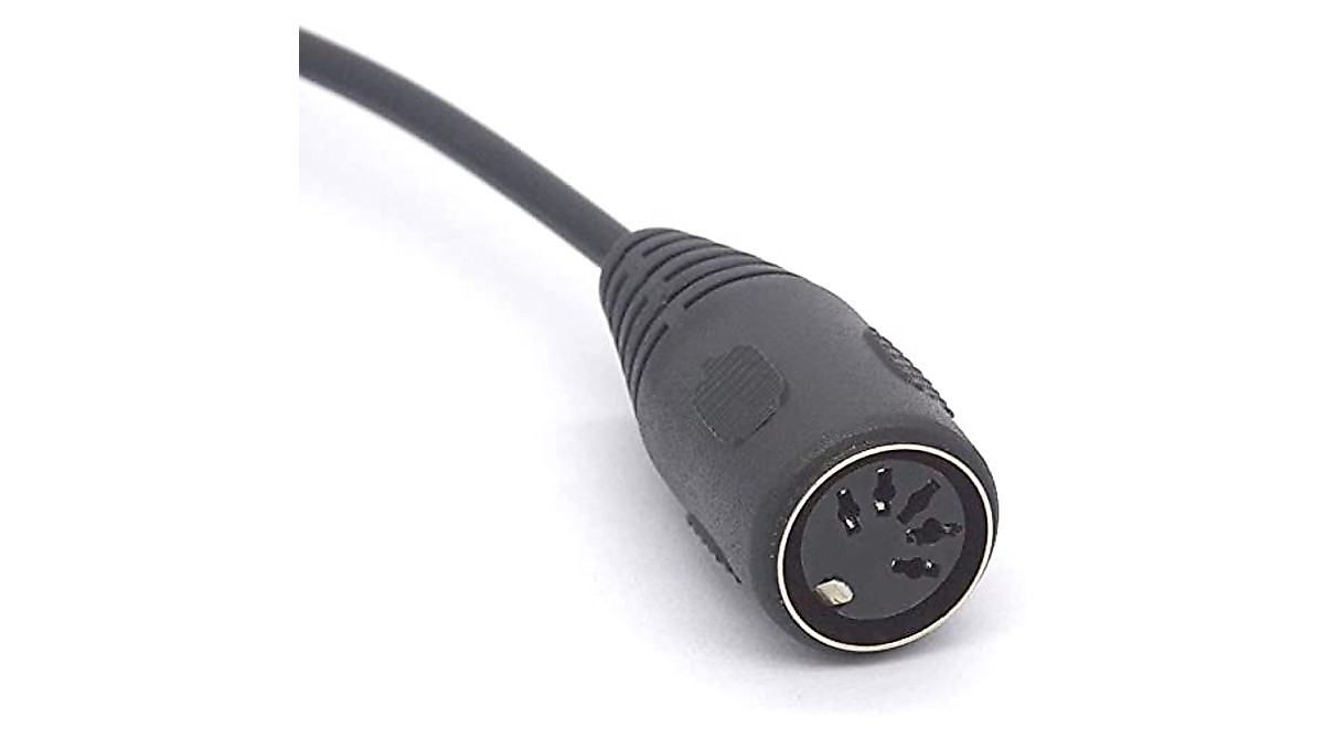 MIDI Cable 5 Pin DIN to 3.5mm TRS for Keyboards & Audio Gear