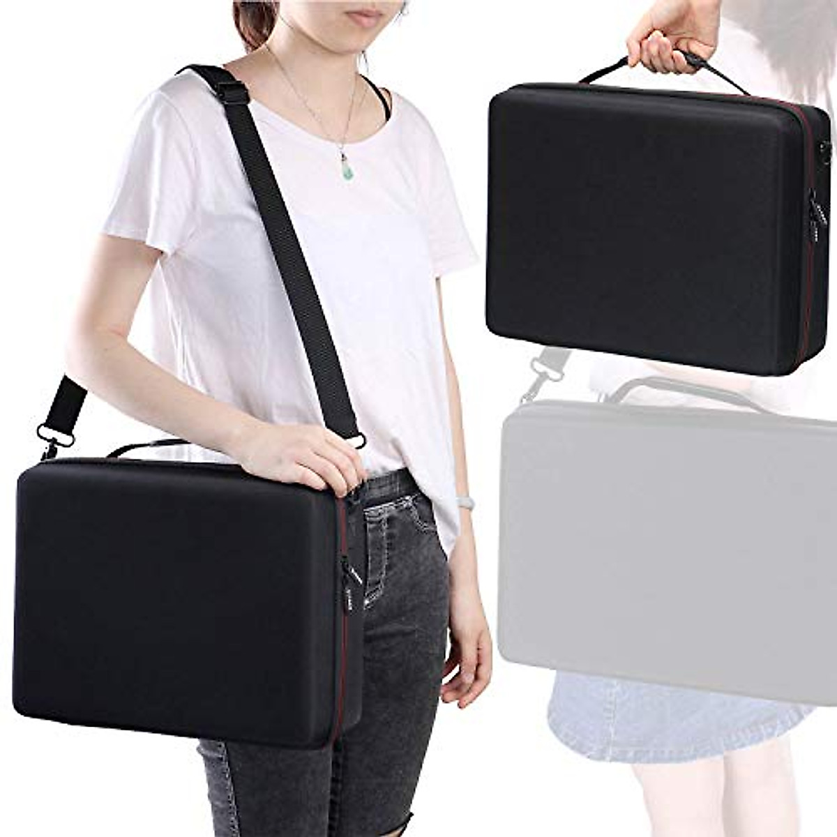 LTGEM EVA Hard Case for HTC Vive Pro Virtual Reality Headset or HTC Vive Pro 2 Headset