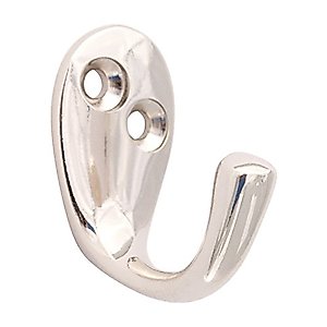 Alno A902-PN Robe Hooks Robe Hooks Transitional , Polished Nickel, 1-3/8"