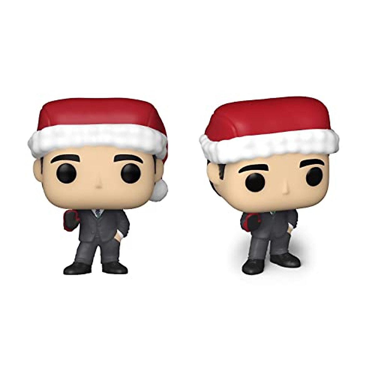 Funko Pocket POP! The Office - Michael Scott - Tree Holiday Box 4 Pieces - Keychain Novelty Keyring - Collectable Mini Figure - Stocking Filler - Gift Idea - Official Merchandise - TV Fans