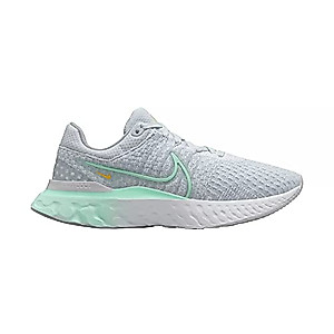 Nike React Infinity Run Flyknit 3 Women's Road Running Shoes (us_Footwear_Size_System, Adult, Women, Numeric, Medium, Numeric_8_Point_5) Grey/Red/Blue 8.5