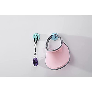 ABTIABGY Powerful Vacuum Suction Cup Hooks Heavy Duty Organizer for Towel, Bathrobe and Loofah - Shower Hooks for Bathroom & Kitchen - Waterproof White (2 Pack)