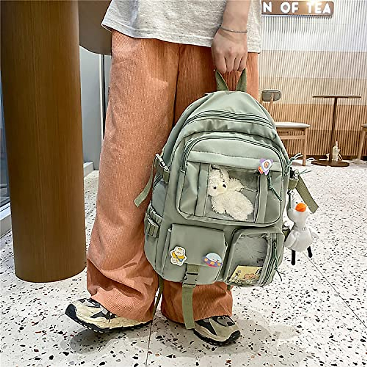 Cute Kawaii Aesthetic Backpack for Teen Girls School Gift