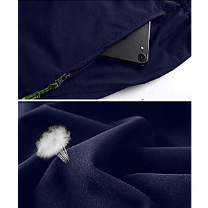 JINSHI Men's Outdoor Quick Dry Lightweight Sports Hiking, 02 Blue, Size Large