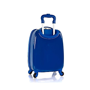 Marvel Avengers Hardside Spinner Rolling Luggage for Kids - 18 Inch(Blue)