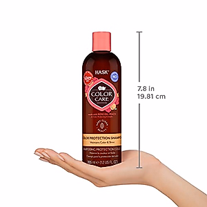 HASK COLOR CARE Shampoo + Conditioner Set for Colored Hair, Vegan, Color Safe, Gluten-Free, Sulfate-Free, Paraben-Free, Cruelty-Free - 1 Shampoo and 1 Conditioner