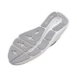 Under Armour Women's Charged Pursuit 3, White/Black, 5.5 Medium US