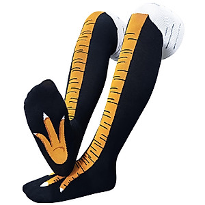 1Pair Chicken Feet Socks for Women, Funny socks for Women, Chicken Leg Socks for Women, Man and Kids