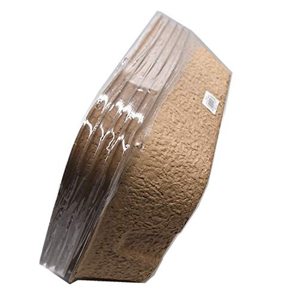 Twlead Disposable Cat Litter Box (5 Pack of Trays) Eco Friendly 100% Recycled Paper Cat Tray,16.14 X11.81X3.94 Inch (Brown)